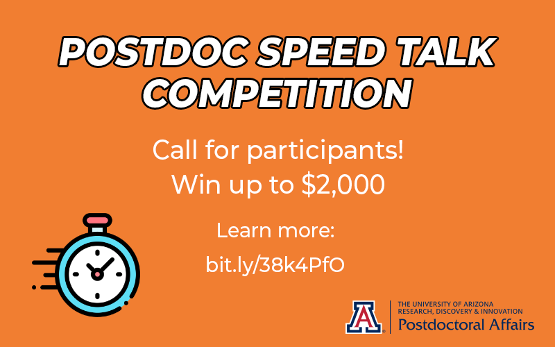 Postdoc Speed Talk Competition | Postdoctoral Affairs